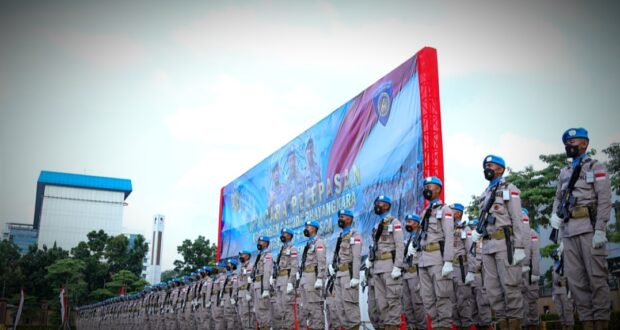 Lepas Kontingen Garuda Bhayangkara Satgas FPU 4 Minusca, Ini Pesan ...