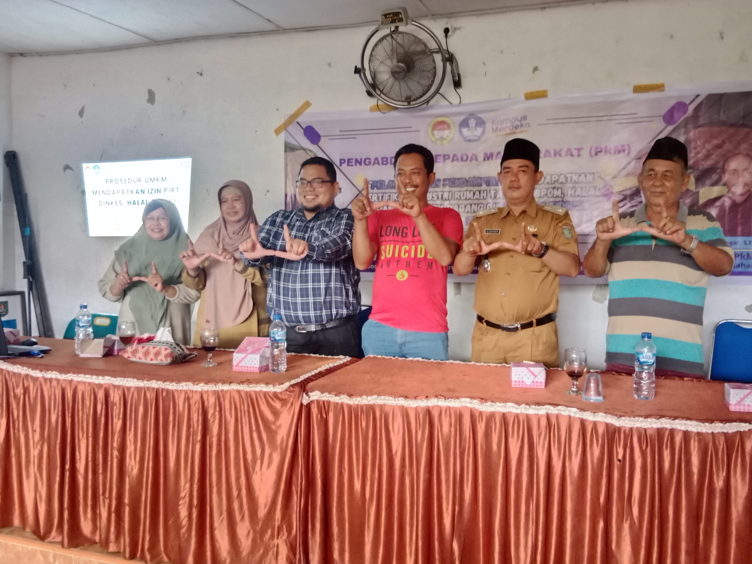 UNA,Mengadakan Penerangan dan Pelatihan Kepada UMKM di Desa Serdang ...